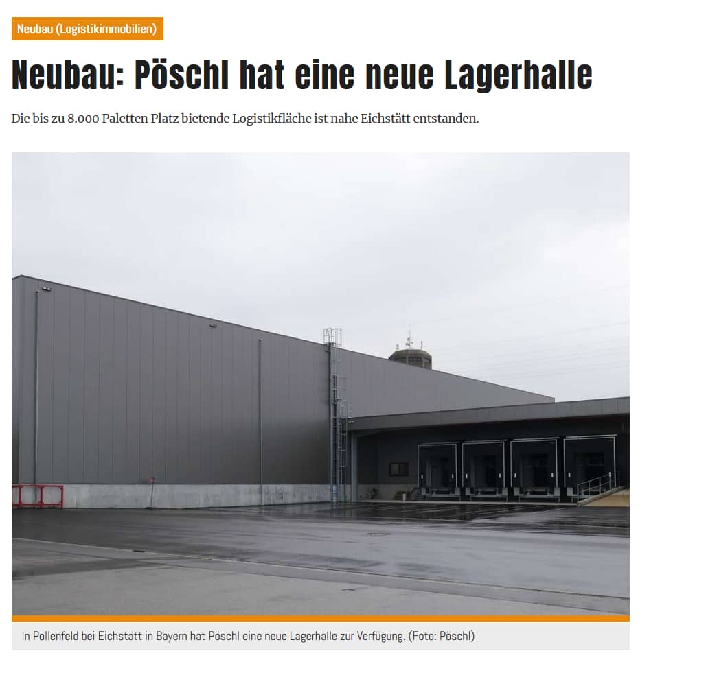 Aktuelles – Pöschl